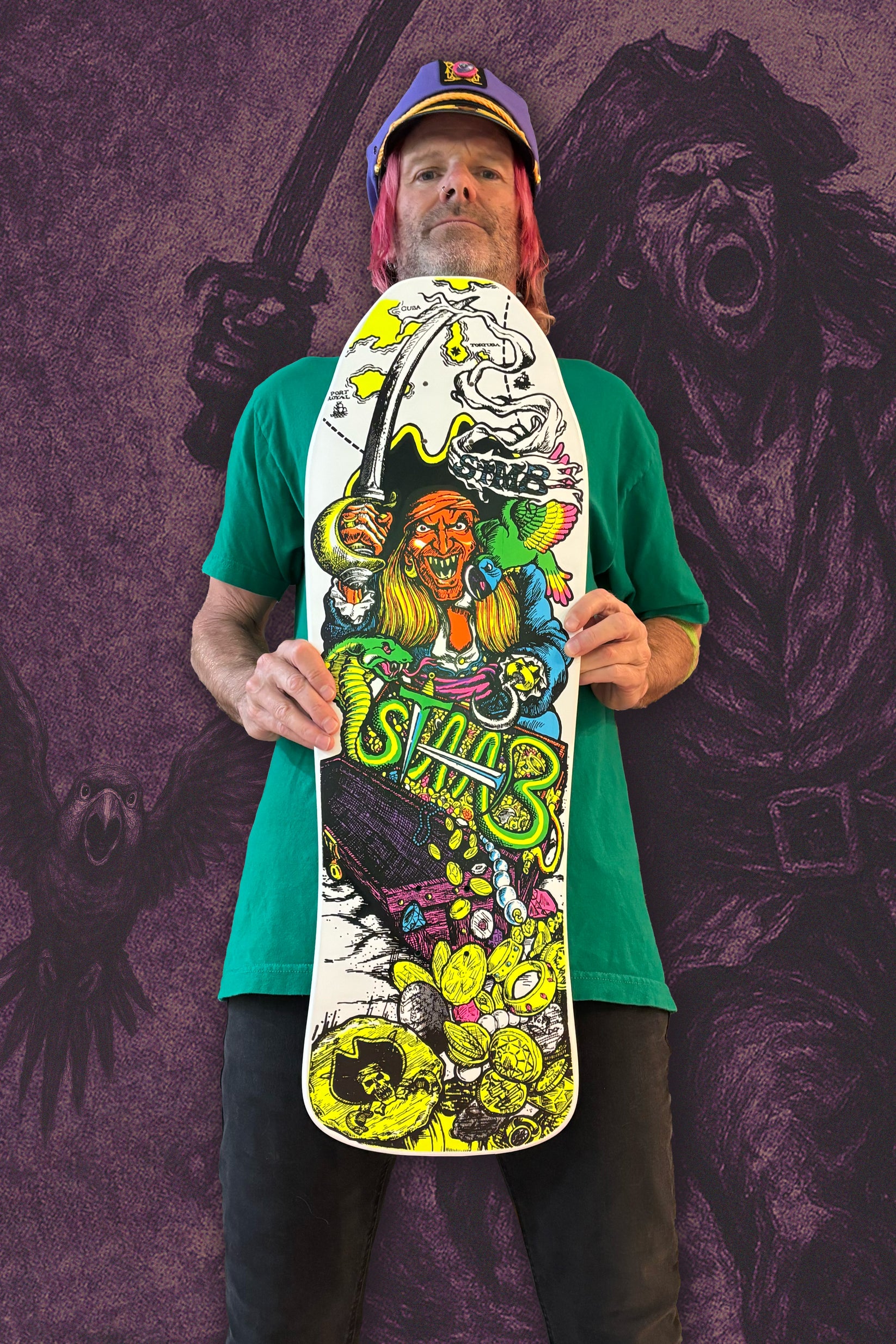 Limited Edition White Staab Pirate Deck - SOLD OUT – Staab Treasures